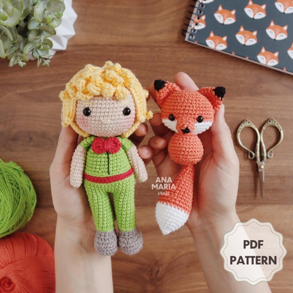 O Pequeno Príncipe com roupa verde + BÔNUS Raposa – Receita de ...