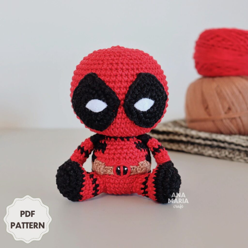 COMBO: Deadpool & Wolverine – Receita de Amigurumi em PDF – Ana Maria Craft